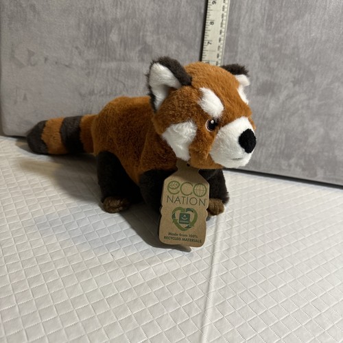 Red Panda Aurora World ECO Nation Friendly 10" Plush Brown SOFT Stuffed ...