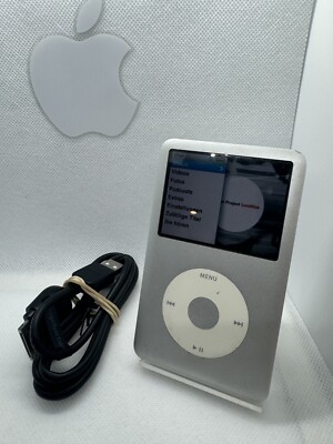 Apple iPod classic 6. Generation Silver Gray 160GB Used Condition #1002 ...