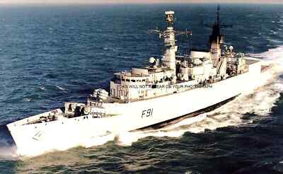 ROYAL NAVY TYPE 22 FRIGATE HMS BRAZEN | eBay UK