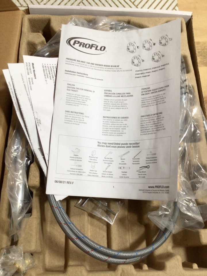 PROFLO PFXC1907CP 1.5 GPM Single Handle Kitchen Faucet *NEW/OPEN BOX ...