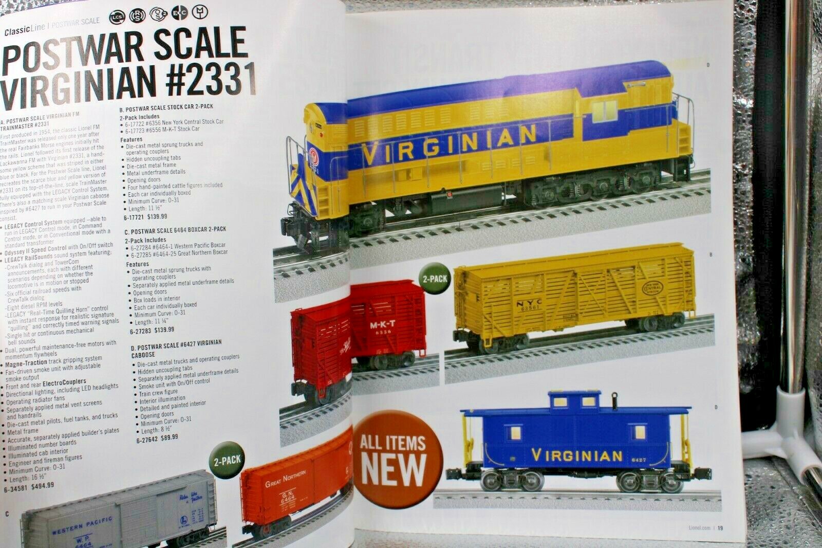 Lionel Signature Edition Volume One 2010 Model Train Catalog Freight ...