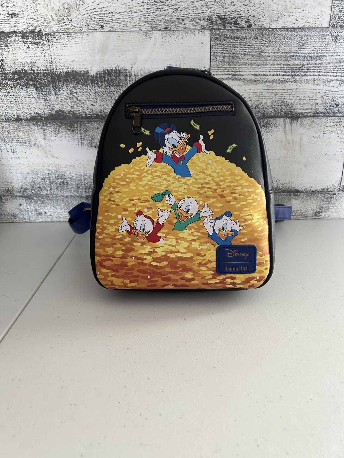 Loungefly Disney DuckTales Money Bin Mini Backpack - Gem