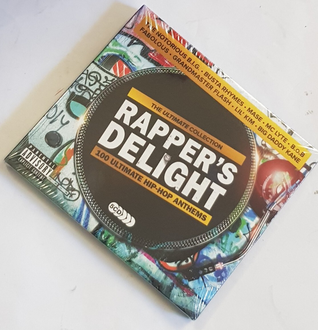 Rapper's Delight: 100 Ultimate Hip-Hop Anthems by Various Artists (CD ...