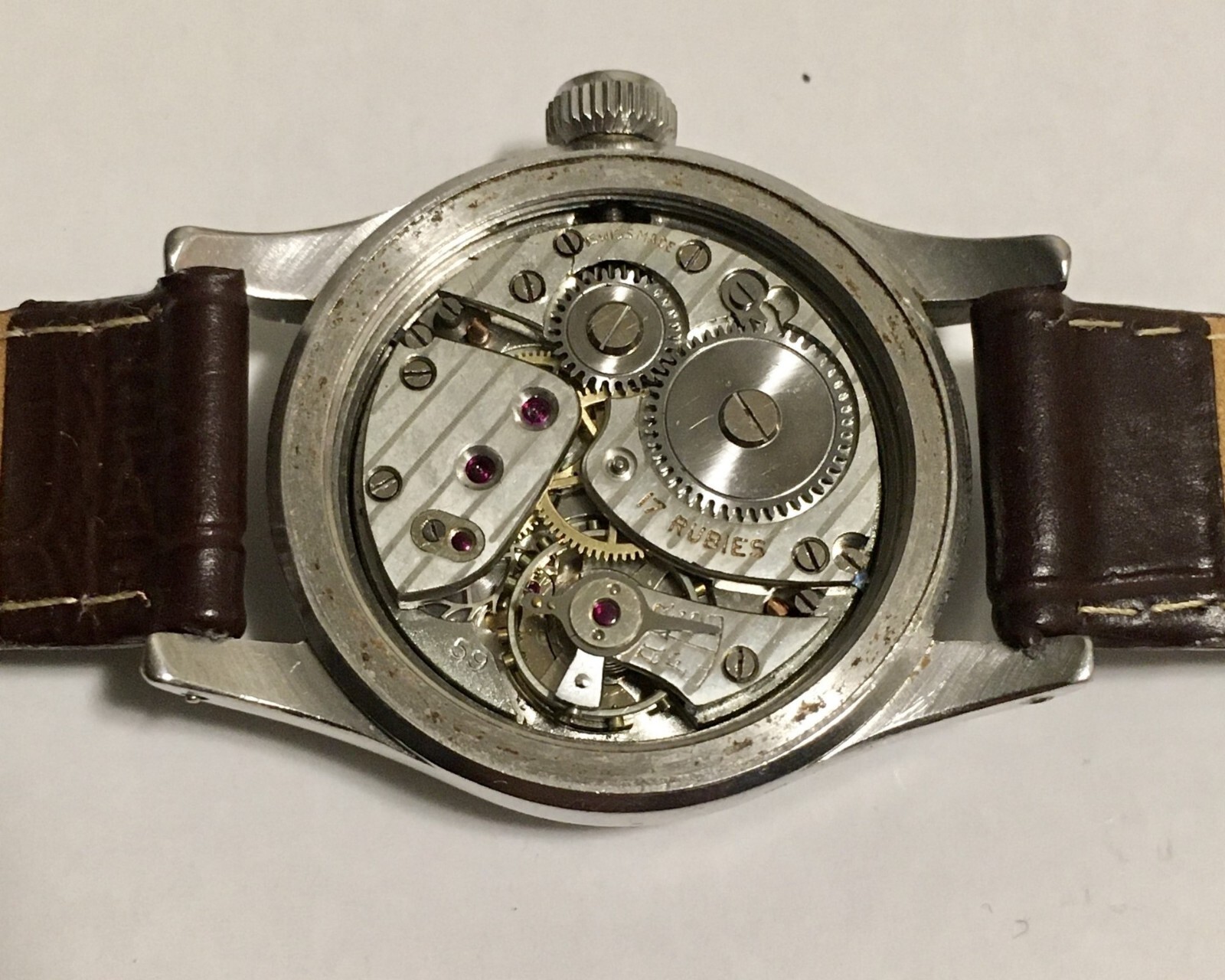 Solar Aqua Rolex Men's 17J Wind-Up Watch Works Fine, Circa 1942. | eBay