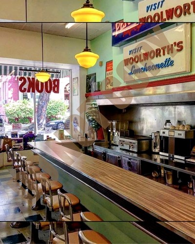 Vintage Woolworth's Luncheonette Diner Cafe Counter Collage 8x10 Photo ...