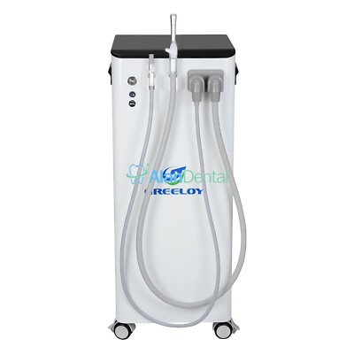 400W Mobile Dental Suction Unit Vacuum Pump System With Strong Salivary ...