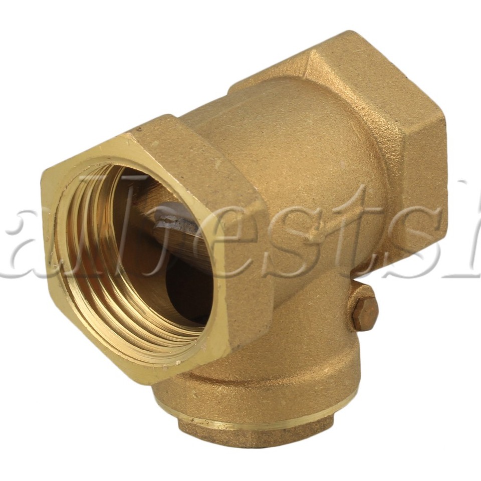 Swing Check Valve Brass for General Water Oil and Gas Golden | eBay