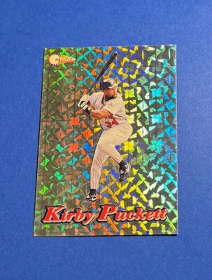 1994 Pacific Kirby Puckett Silver Triangular Prisms #11 - Minnesota ...