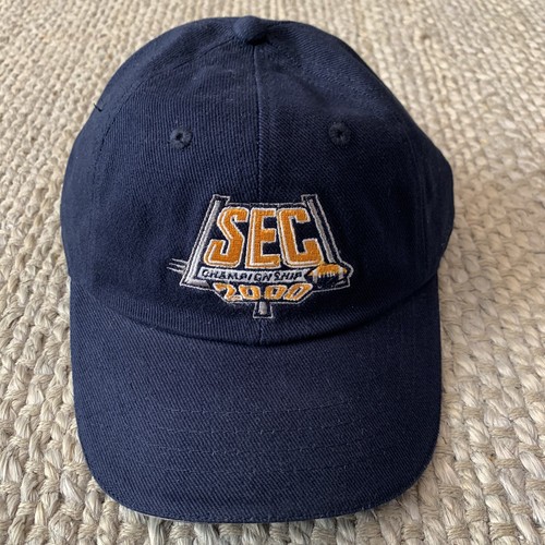 VTG SEC Championship 2000 Football Hat Baseball Cap Embroidered Blue ...