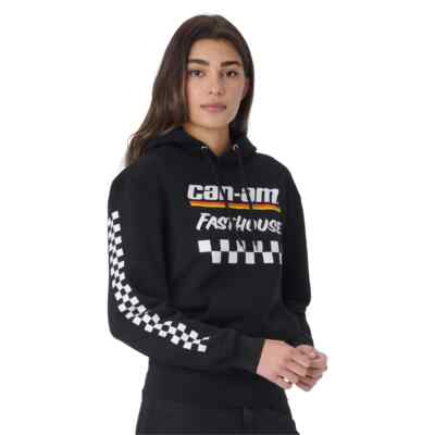 CAN-AM WOMEN'S X FASTHOUSE RACING PULLOVER HOODIE L 2880390990 | eBay