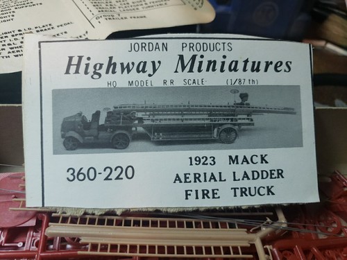 1923 MACK LADDER TRUCK, (HOOK N LADDER) HIGHWAY MINI. 360-220, LNNB ...