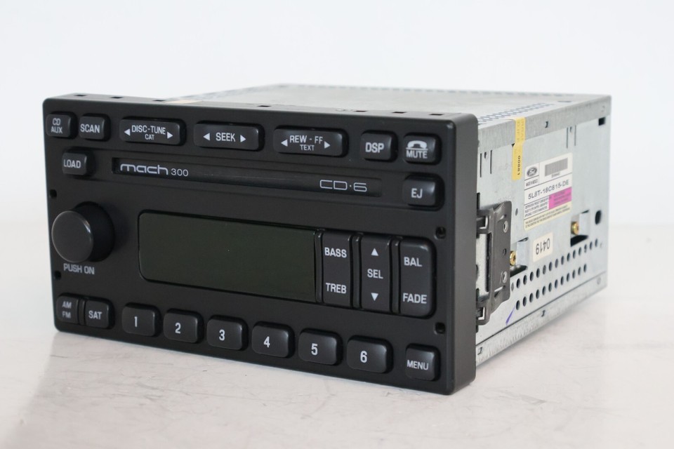 OEM FORD MERCURY MACH 300 AUDIOPHILE SAT RADIO 6 CD CHANGER STEREO ...