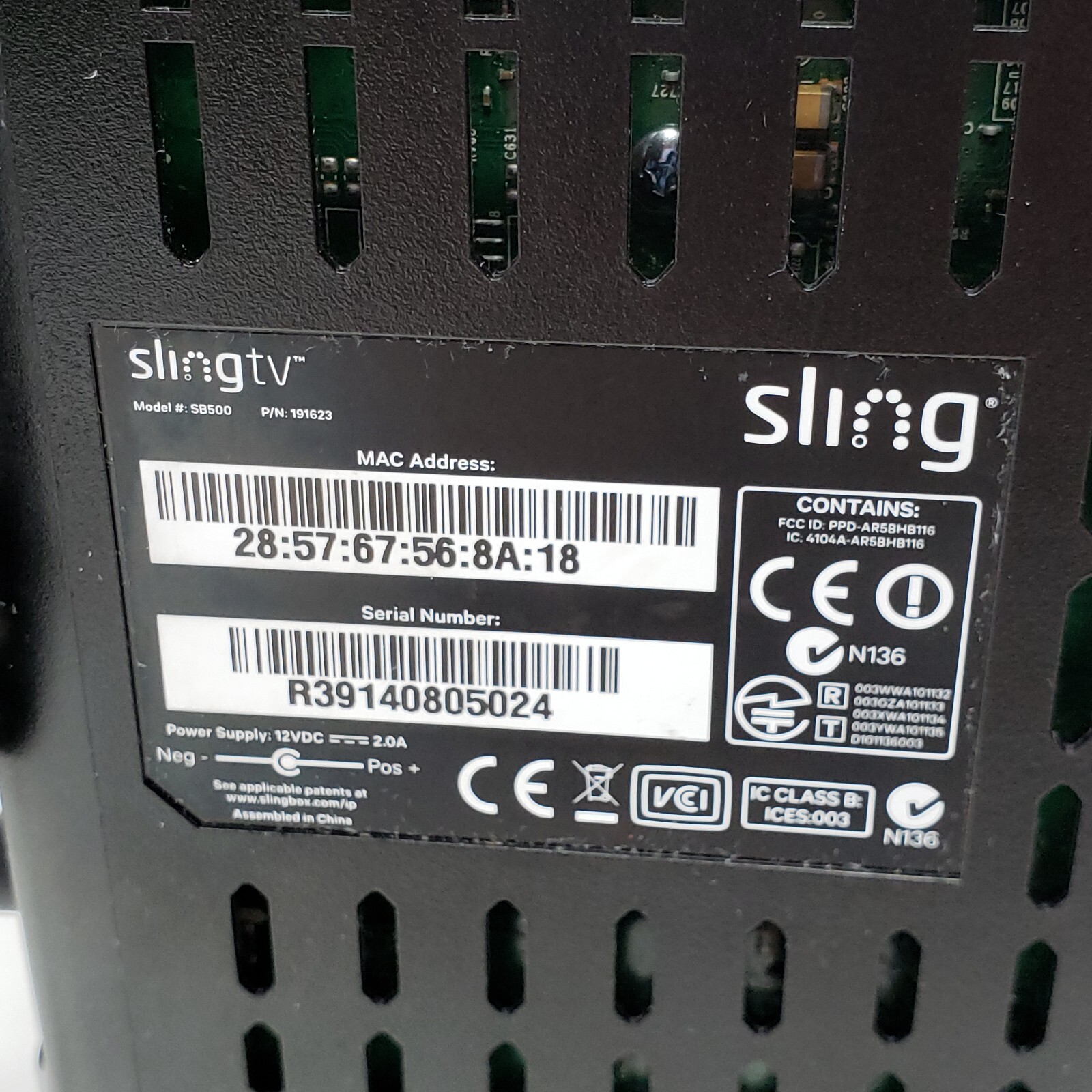Slingtv Sling TV Media Slingbox SB500 Digital HD Media Streamer ...
