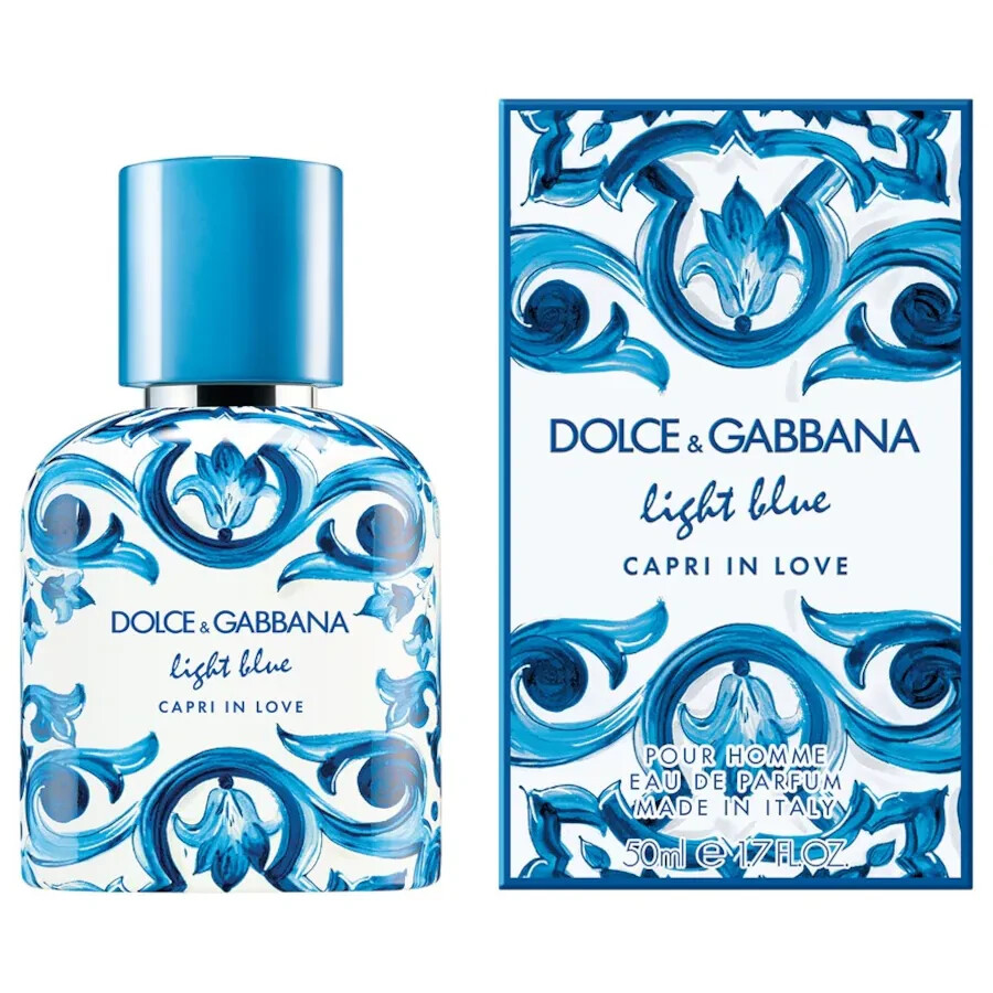 Dolce & Gabbana Light Blue Capri In Love Pour Homme 50 / 100 ml Eau de ...