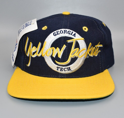 Georgia Tech Yellow Jackets The Game Circle Script Vintage Wool ...