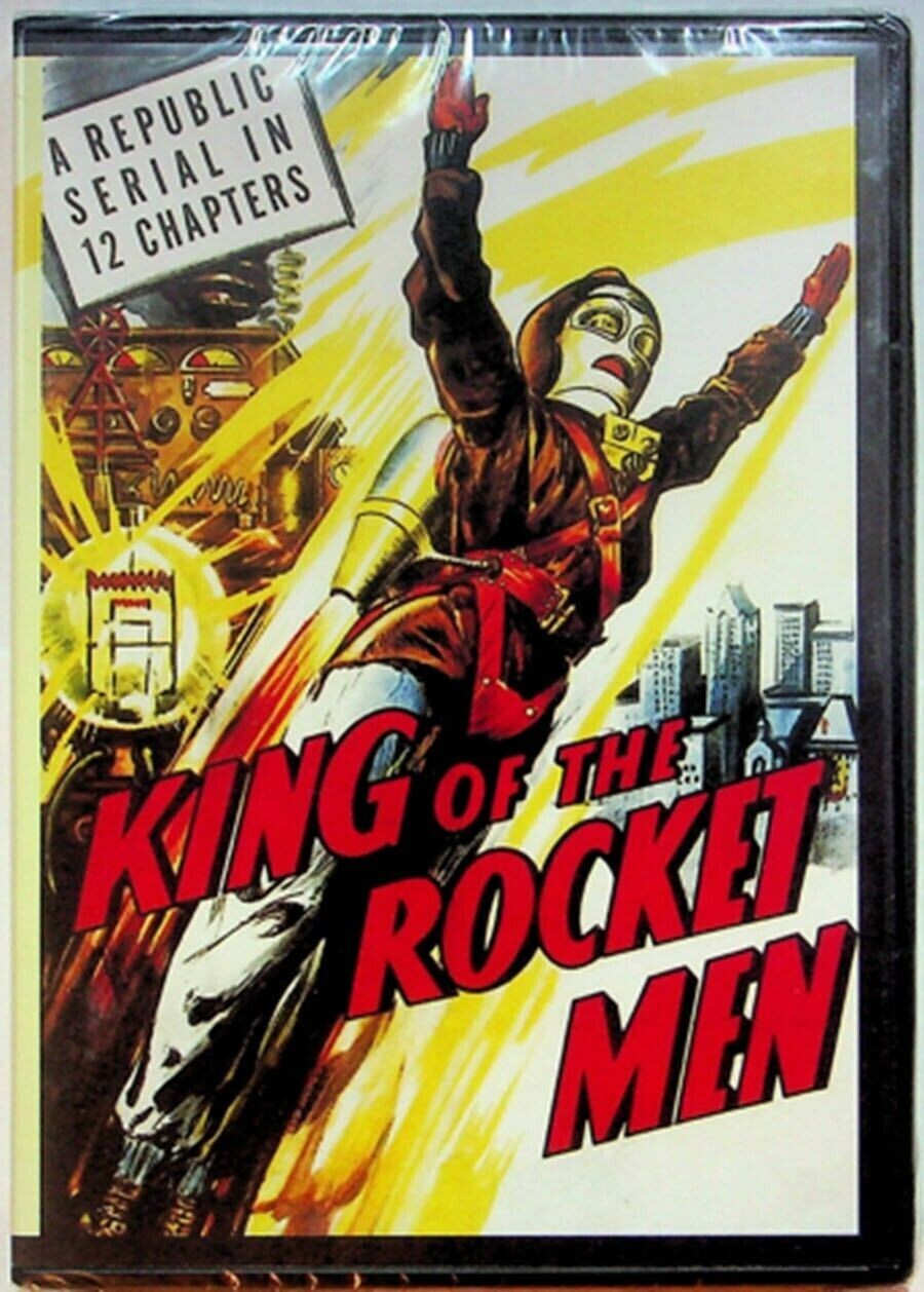 King of the Rocket Men 1949 DVD Jeff King Tris Coffin BRAND NEW SEALED ...