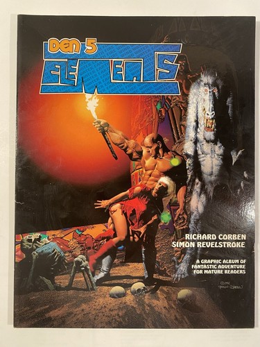 Richard Corben DEN 5 Elements - FANTAGOR PRESS Graphic Novel 1995 Good ...