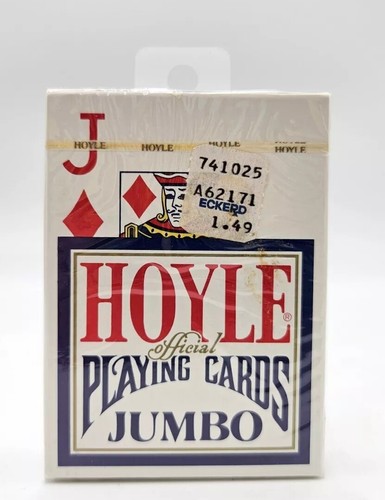 Hoyle Playing Cards - Jumbo Official Standard Playing Card Deck Blue ...