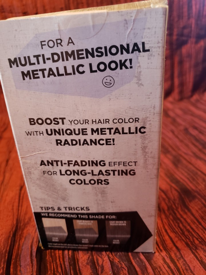 Got2b Metallic Permanent Hair Color M72 Dusty Silver Multi-Dimensional ...