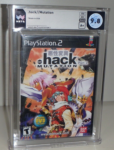 Playstation 2 PS2 Game - Dot .hack Mutation Part 2 - Sealed Graded WATA ...
