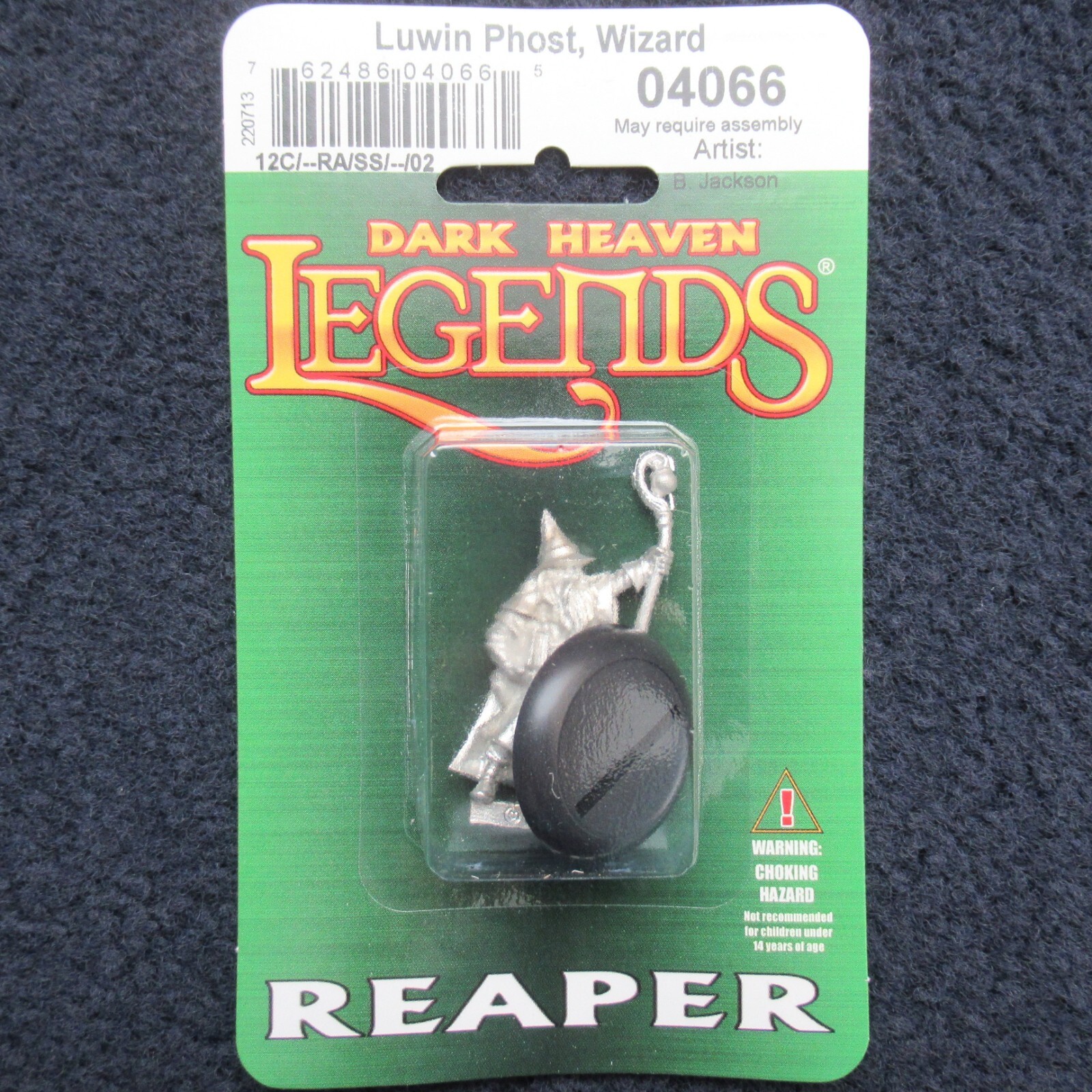 Reaper Dark Heaven Legends 04066 Luwin Phost Adventuring Wizard ...