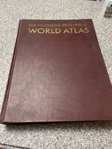Over-Sized 1960 Encyclopedia Britannica World Atlas | eBay