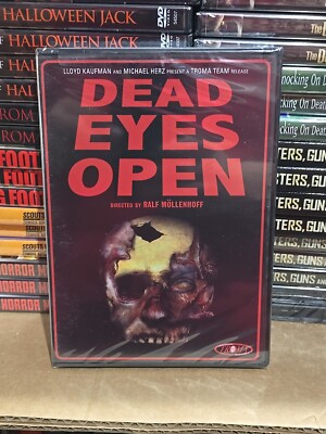 Dead Eyes Open (DVD) Troma Horror 70s Gorefest Lloyd Kaufman ...