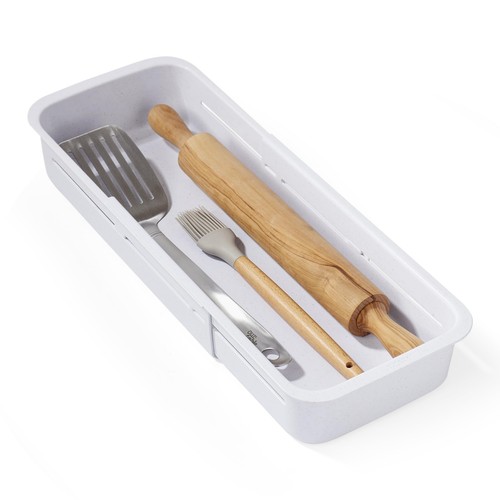 DrawerFit® Sliding Drawer Bin, Expandable and Adjustable Kitchen ...