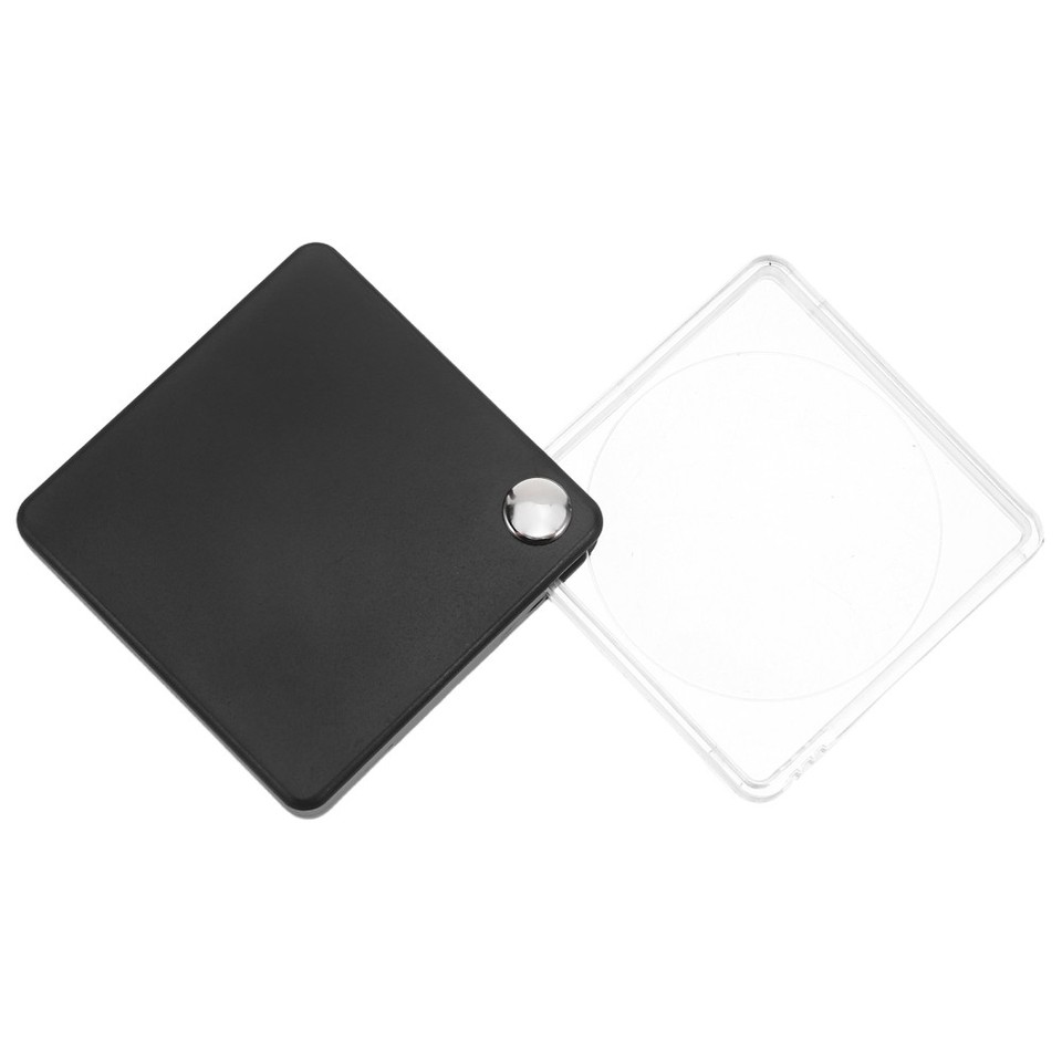 Folding Pocket Magnifiers: Square Mini Folding Magnifying Small ...
