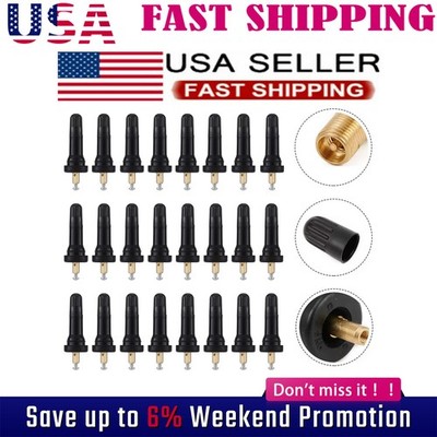 50/100/200/600 TPMS Valve Stem Rubber Rebuild Kit for Tire Pressure ...