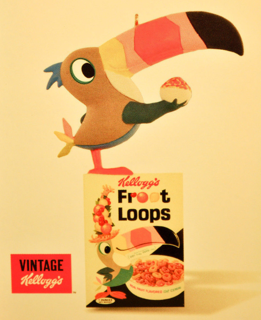 Hallmark: Toucan Sam - Vintage Kellogs Froot Loops - 2015 - Keepsake ...