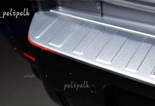 Rear Bumper Protector Guard Plate Trunk Cover For Land Rover Defender ...