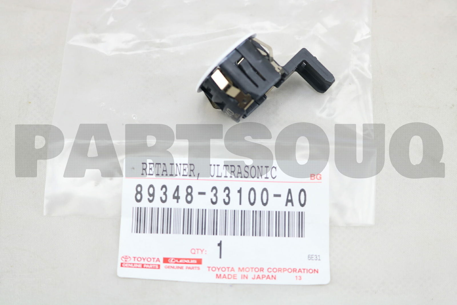 8934833100A0 Genuine Toyota RETAINER, ULTRASONIC SENSOR, NO.1 89348 ...
