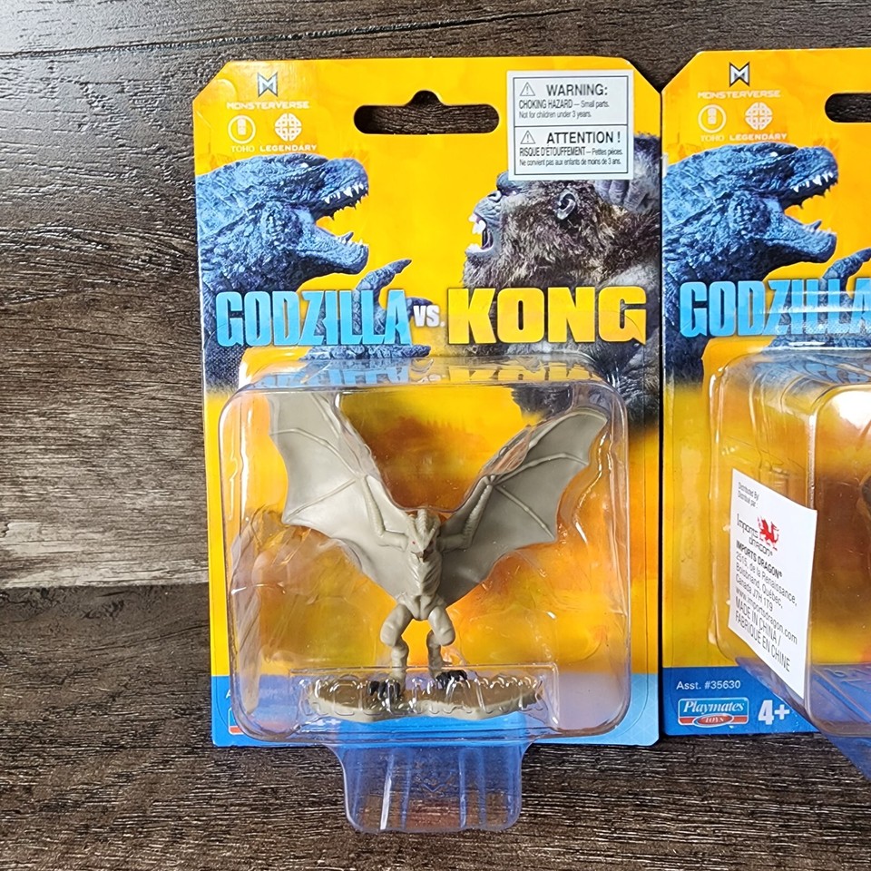 Godzilla VS Kong 2" Figures Lot of 3 Kong, Warbat, Hellhawk NEW ...