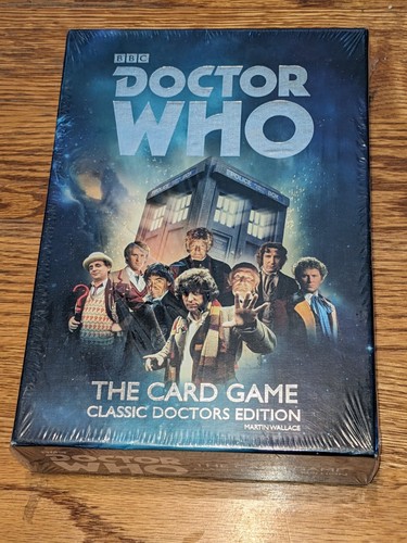 DOCTOR WHO: The Card Game Classic Doctors Edition CB7 BBC - Factory ...