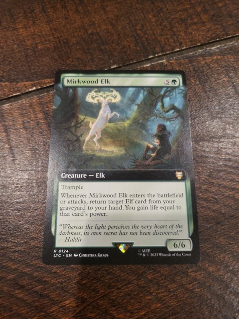 MTG Mirkwood Elk Tales of Middle-earth Commander 0124 Regular Rare for ...