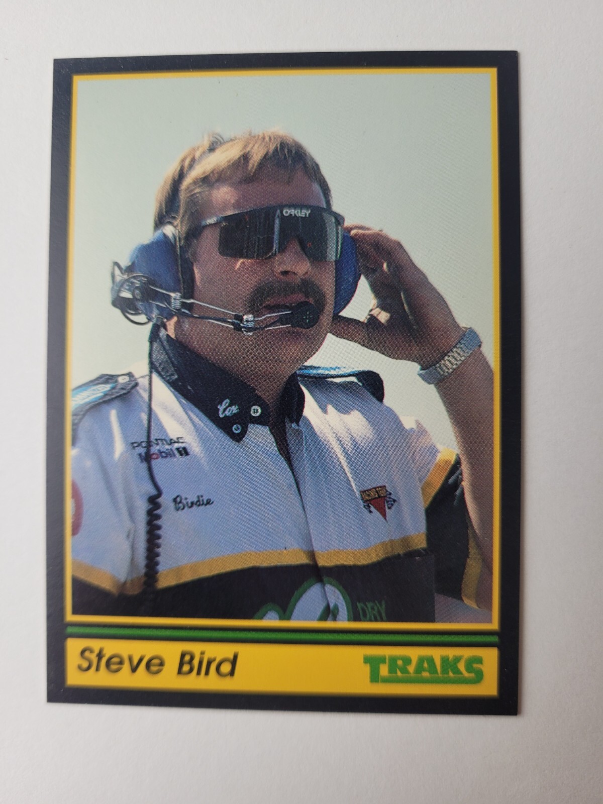 1991 Traks Racing Trading Cards - #170 Steve "Birdie" Bird | eBay