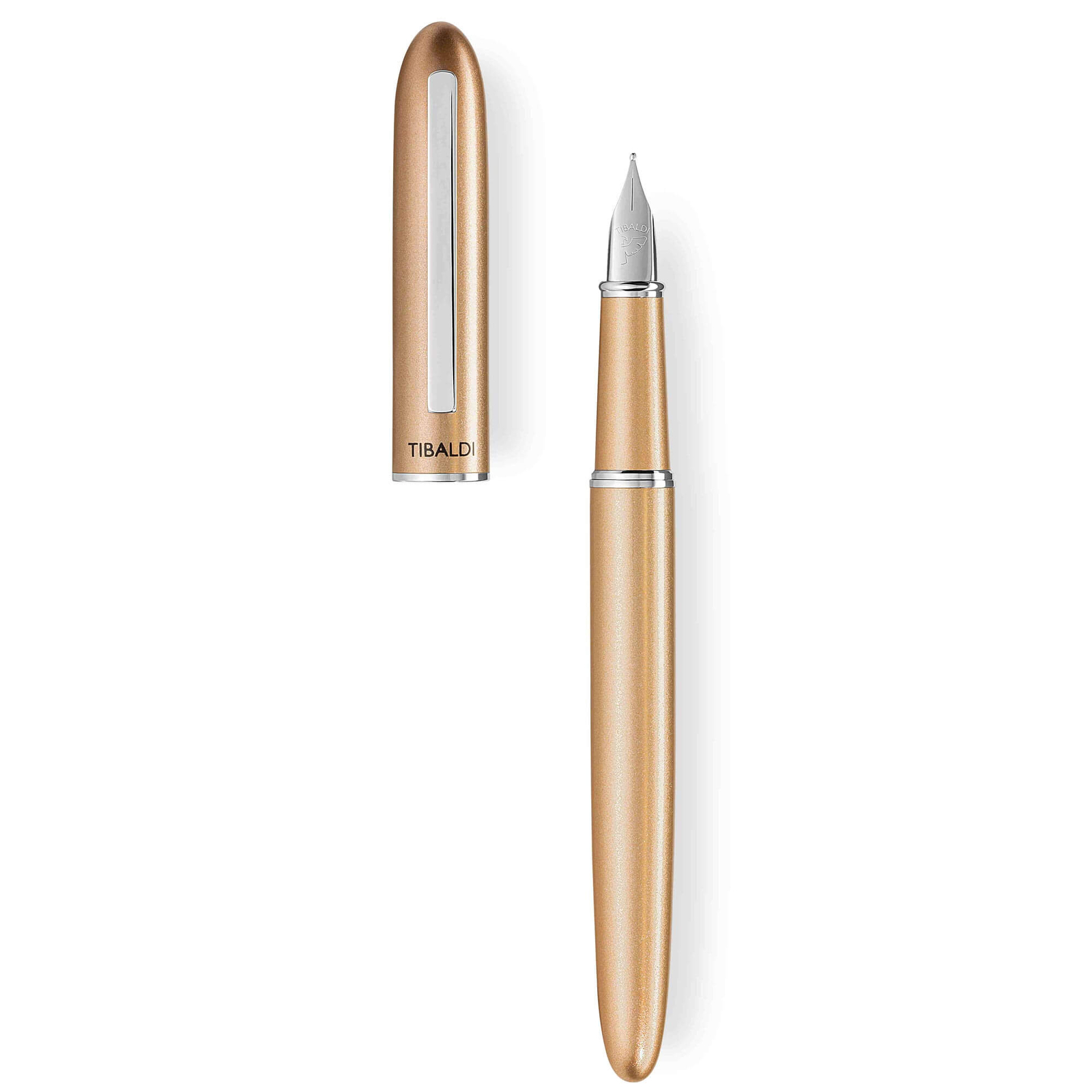 Tibaldi by Montegrappa Fountain Pen D26 Rose Gold Brass Medium 10366 ...