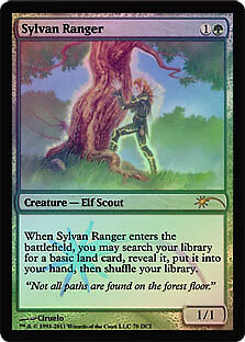 Sylvan Ranger (WPN #70) FOIL Promo NM Creature Special MAGIC MTG CARD ...
