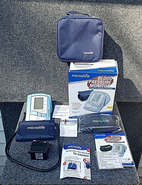 Portable Microlife Blood Pressure Monitor Model Bp3ac1-1pc BPM Tested ...