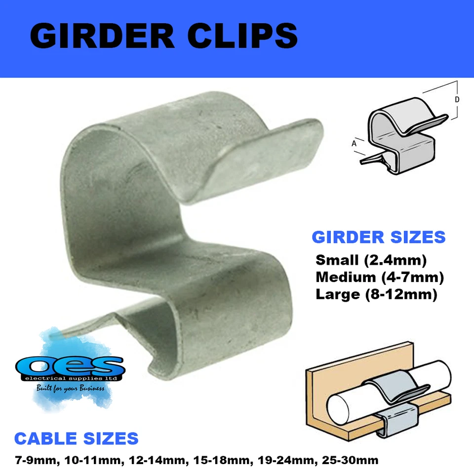 Metal Cable Clips for sale | eBay UK