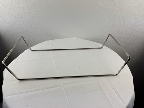 Pampered Chef Small Metal Wire Rack Holder for Baking Stone 11.5" x 6. ...