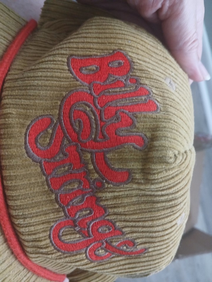 Billy Strings 2024 Fall Tour Merch Embroidered Corduroy Snapback Hat w/Rope Bill | eBay