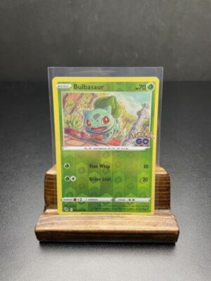 Bulbasaur Reverse Holo Pokemon Card Pokemon Go 001/078 | eBay