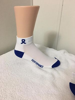 3 Pair New Style Performance Elite Colon Cancer Awareness Socks *** | eBay