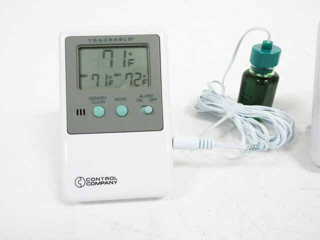 Control Company 4127 Traceable Refrigerator Freezer Thermometer for ...