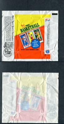 1980-81 Topps Basketball Wax Pack Wrapper Card Locker Ad Variation TRB ...