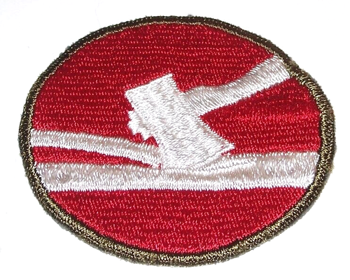 ORIGINAL EARLY POST WW2 GERMAN MADE 84th INFANTRY DIVISION PATCH (GLOWS ...