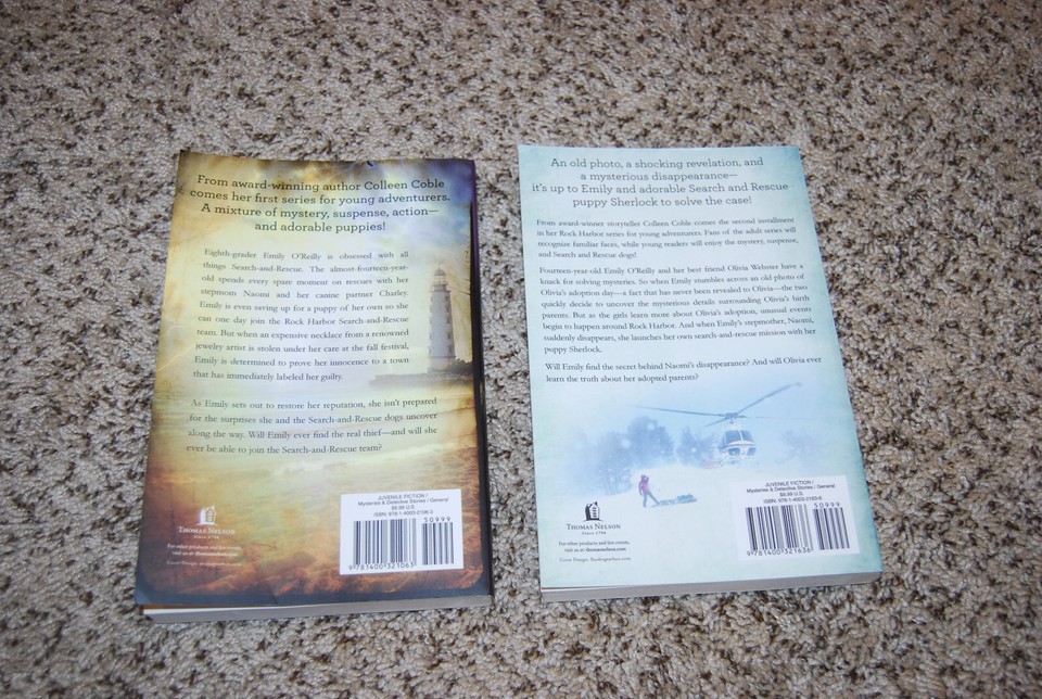 Rock Harbor Youth Series Colleen Coble Search & Rescue Lost & Found Lot ...