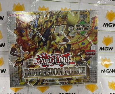 Yu Gi Oh! Dimension Force English 1st Ed Booster Box Factory Sealed | eBay
